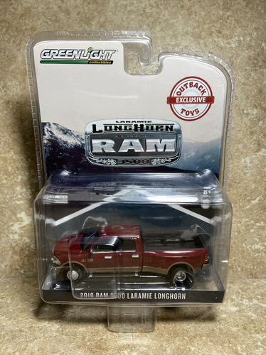 1/64 Greenlight Ram 3500 Dually Maroon/Tan | FarmToys4You