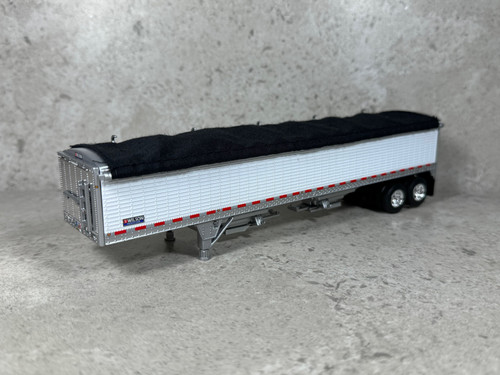 1/64 Wilson High Sided Grain Trailer White | FarmToys4You