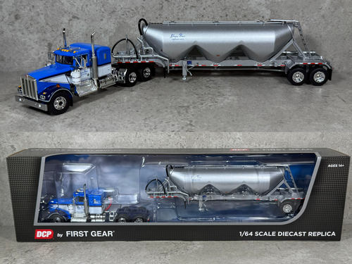 1/64 Kenworth W900A w/ Heil Pneumatic Trailer Shupe Brothers Trucking ...