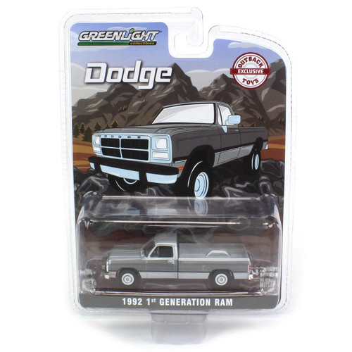 1/64 Dodge 1st Generation Pickup-Gray/Silver | FarmToys4You