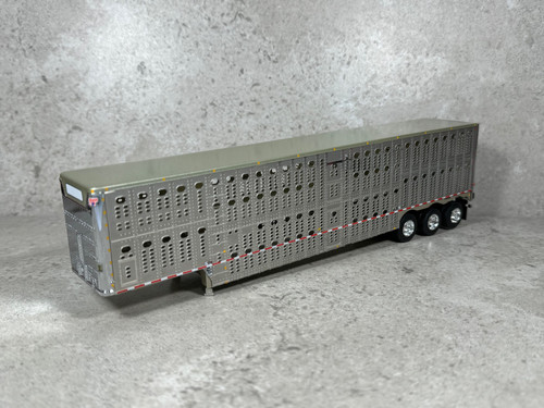 1/64 Wilson Livestock Trailer Tri-Axle | FarmToys4You