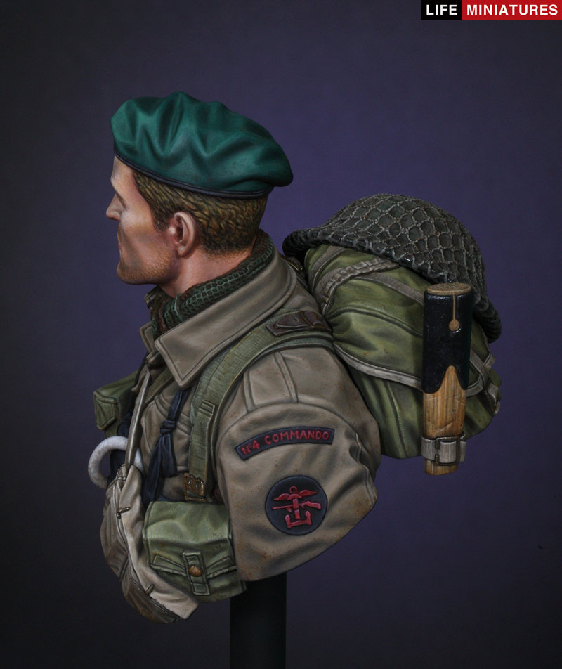 WW2 British Commando on D-Day, June 1944 | life-miniatures