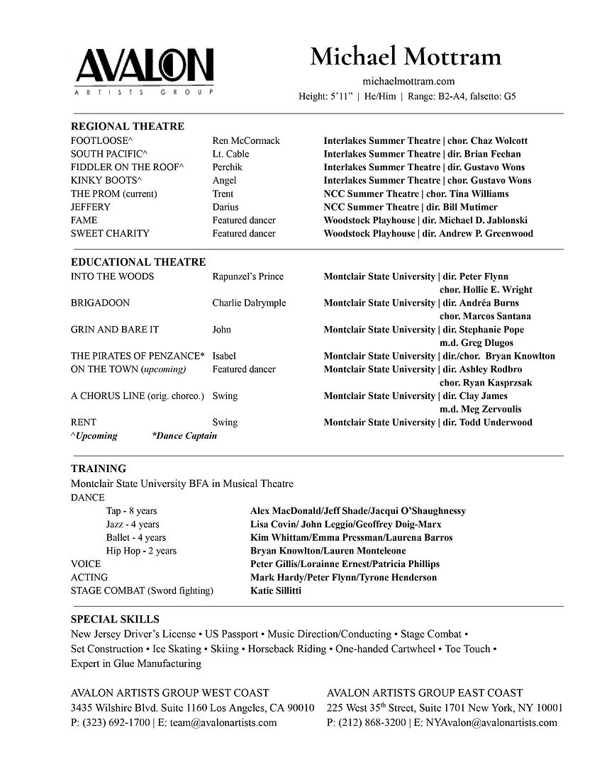 Michael Mottram | Actor