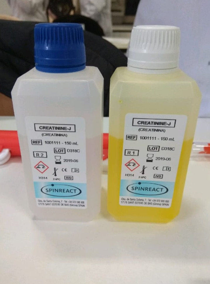 PRÁCTICA Nº15: DETERMINACIÓN CUANTITATIVA DE CREATININA