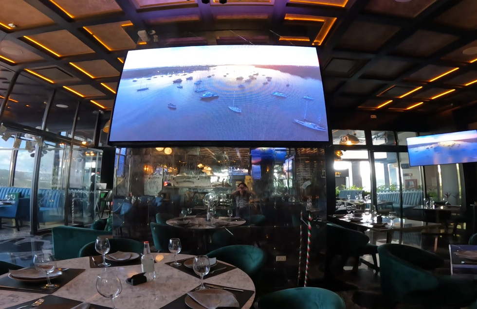 Pantallas Led para restaurantes Ledec Technology