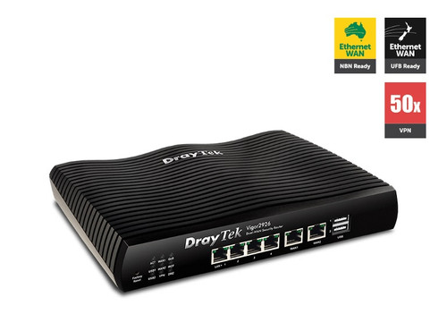 Draytek Vigor2926 Dual WAN Router Firewall | NICT