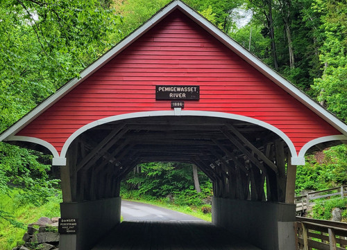 Flume Covered Bridge | NHHikesandWanderlust