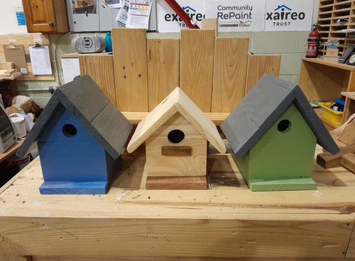 Painted Birdboxes | The Exaireo Trust