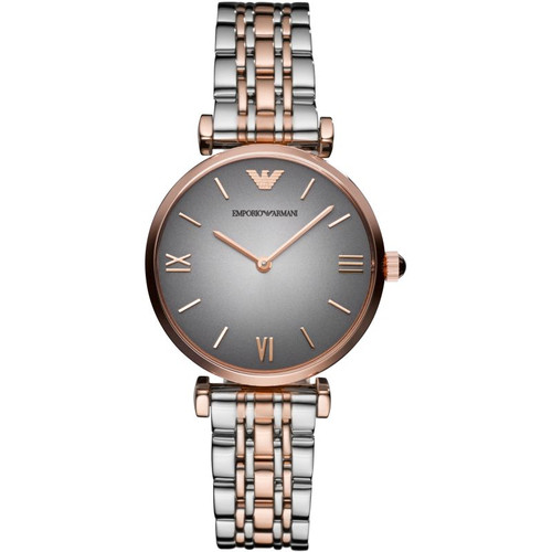 Armen Watches | Emporio Armani Gianni T-Bar Women's Watch - Fading Grey ...