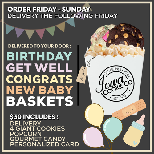 ANYTIME BASKET (5/24 delivery) | IOWA COOKIE CO