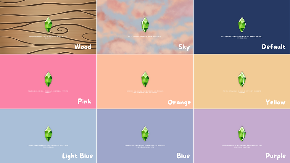 Crystal Loading Screens