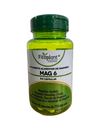 Mag 6 60caps - Fitoplant | Xtreme Store Mcz