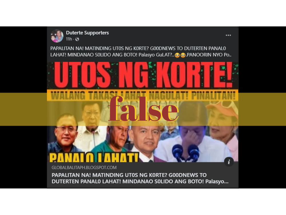 Only 3 ‘DuterTEN’ senatorial bets win in 2025 polls