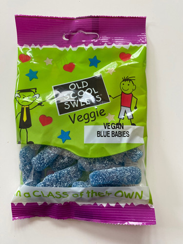 Fizzy Blue Babies 50g | Old Scool Sweets
