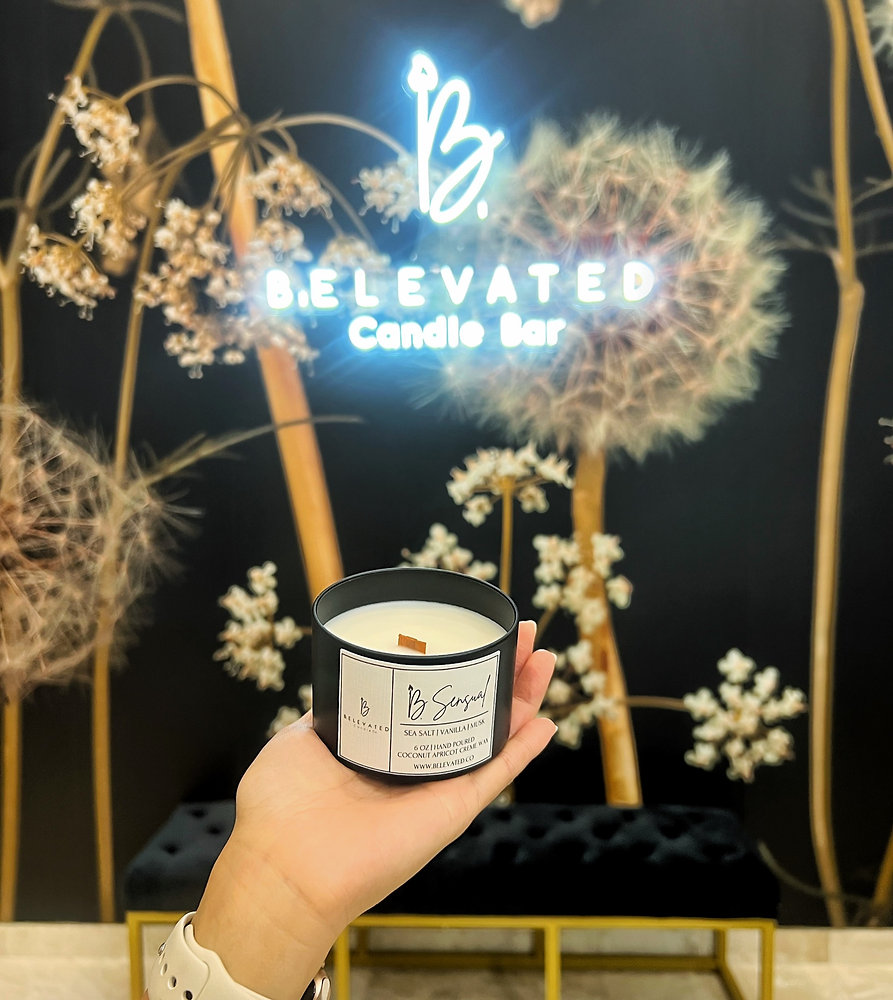 NEW UNIQUE INDOOR DATE NIGHT OR GIRLS’ NIGHT IDEA: B. ELEVATED CANDLE BAR