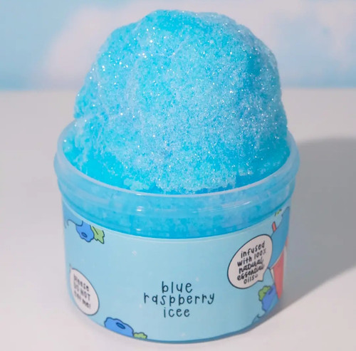 Blue Raspberry Icee Slime | Three Little Ones