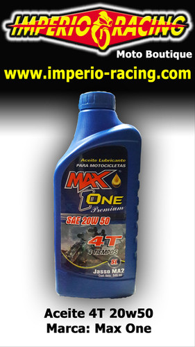 Aceite 20w50 4T / Max One | imperio-racing