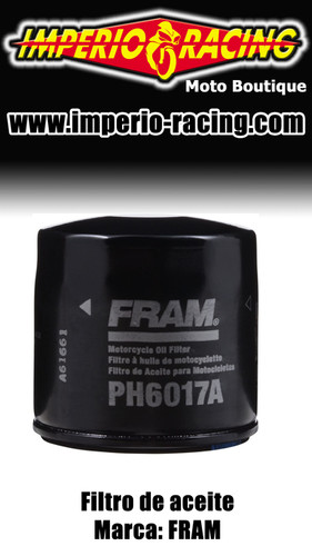 Filtro de aceite PH6017A / FRAM | imperio-racing