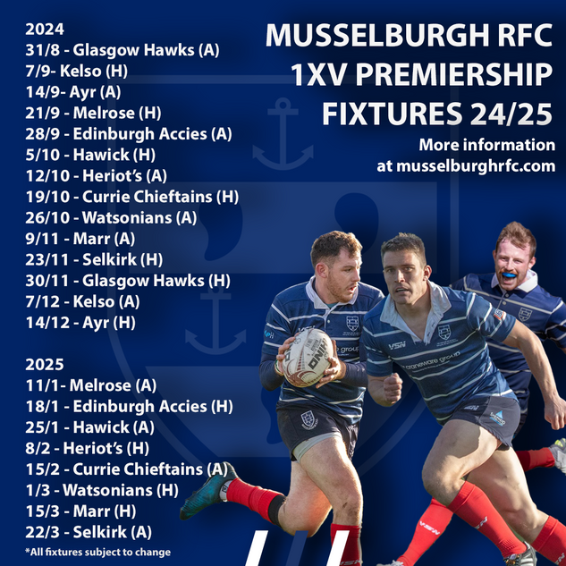 Musselburgh RFC | Scottish Rugby | East Lothian Rugby