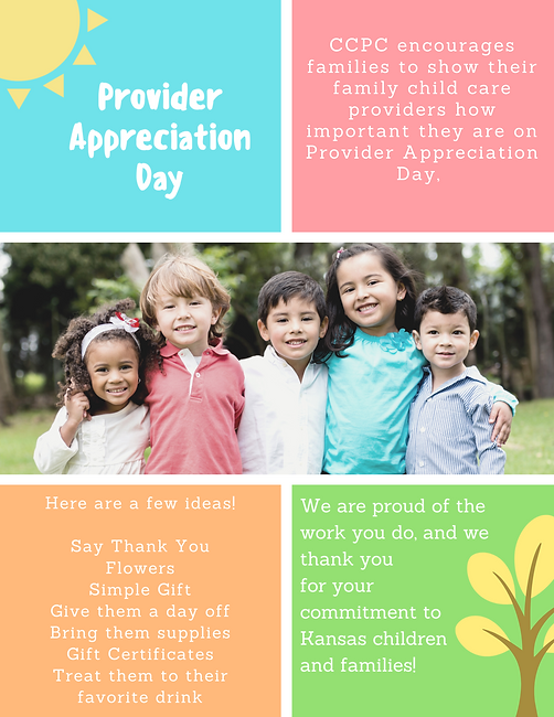 Provider Appreciation | ccpcofks