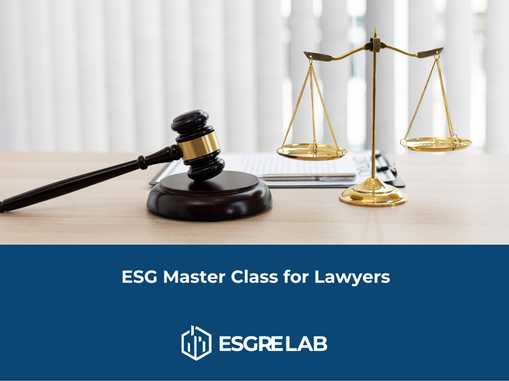 ESG Master Class for Lawyers | ESGRELAB169.90