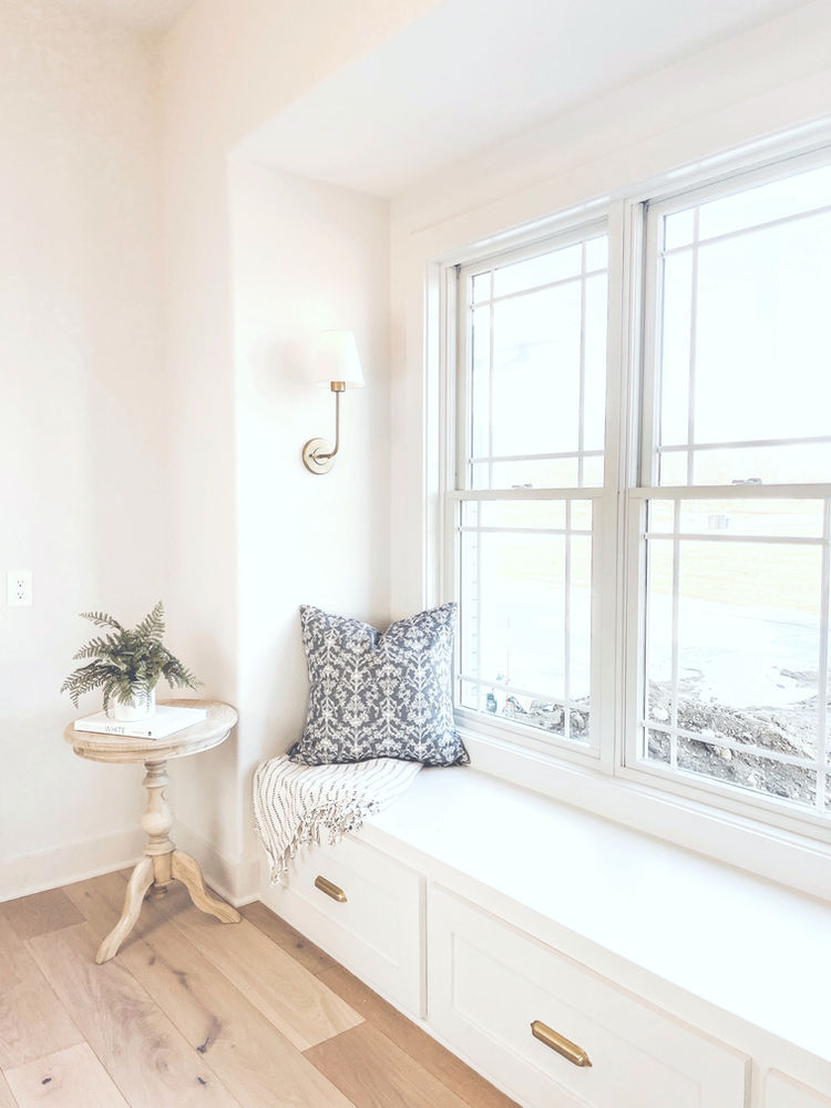 DIY Window Seat Bench & Reading Nook