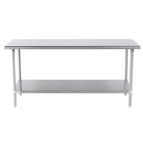 (H) 60x30 Stainless Steel Work Table | loveandbuttercream