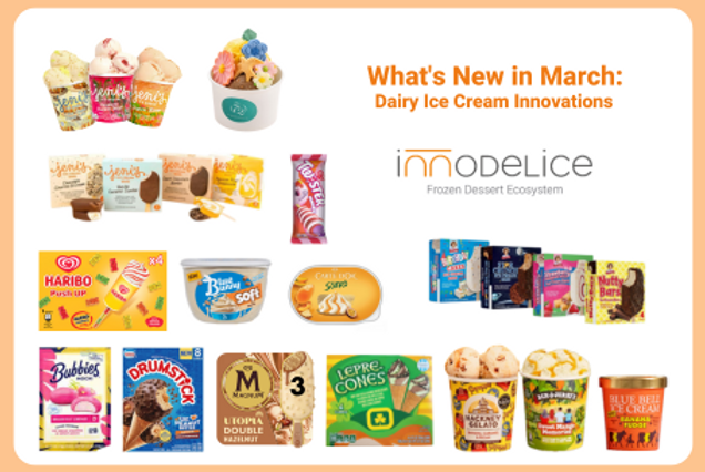 What’s New in March: Dairy Ice Cream Innovations