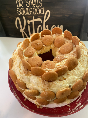 Banana Pudding Pound Cake | Dr. Shells Soul Food