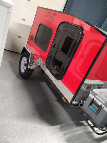 Side Diamond Plate | Outbound Trailer