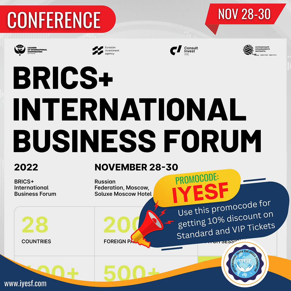 BRICS+ INTERNATIONAL BUSINESS FORUM