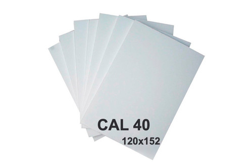 Lamina De Estireno Calibre 40 120x152 1mm Plásticos Algarín