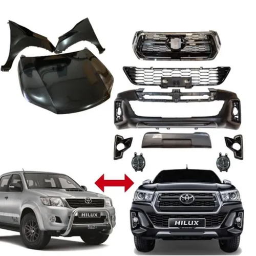 Body Kit Estilo Hilux Rocco 2021 (Para Pintar) | Kanroad