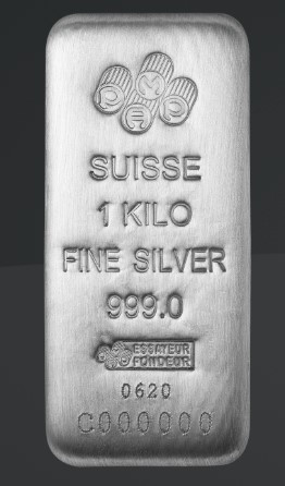 Pamp Kilo Bar, .999 Silver | Fortress Bullion