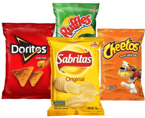 Sabritas Mix - 4 Pack Snack | Missionary Package