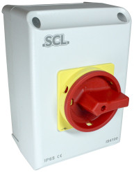 Rotary Isolators 4 Pole GRP (Plastic) Enclosed 20-150A | Generator Man