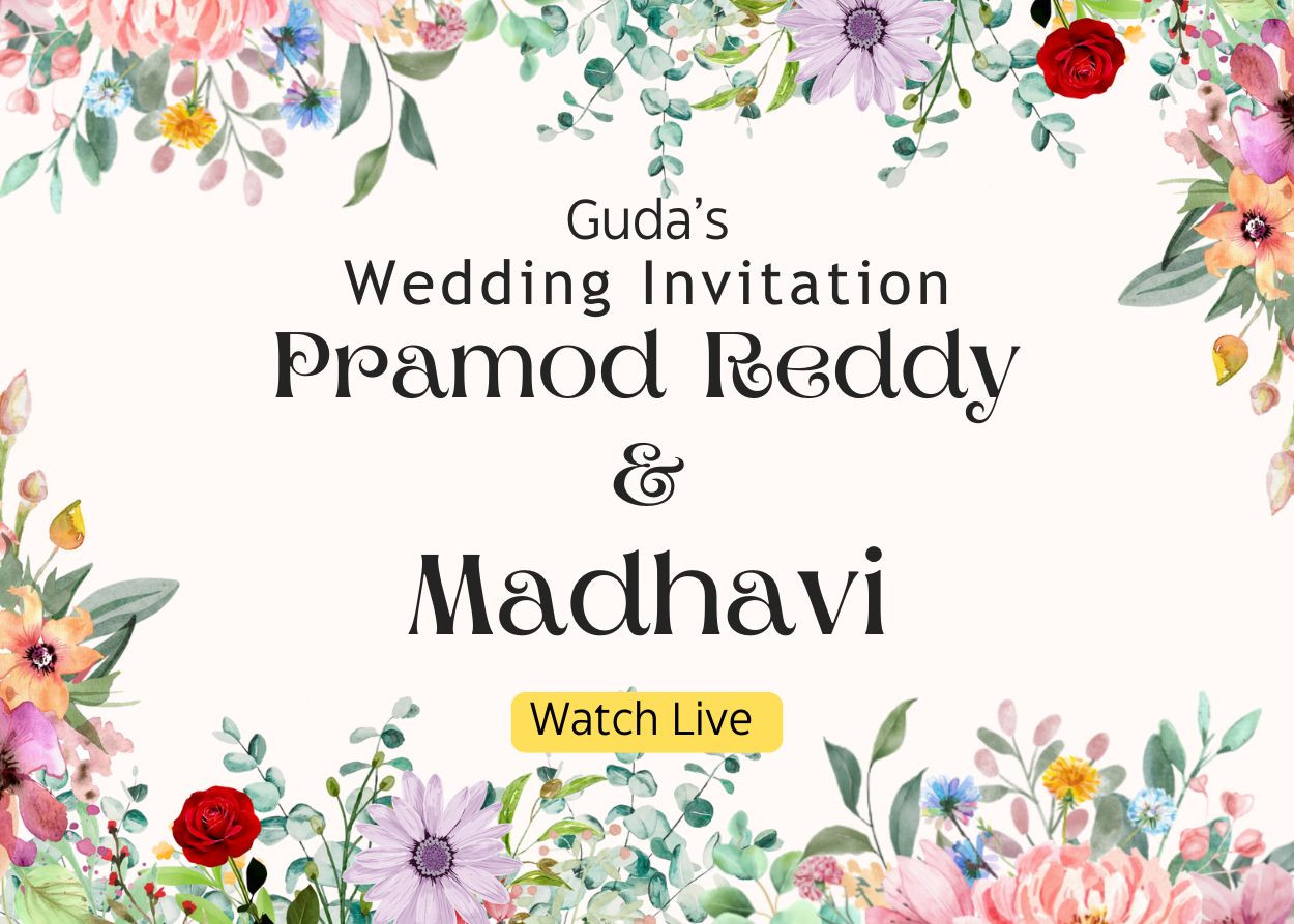 Pramod Reddy & Madhavi | Wedding Live