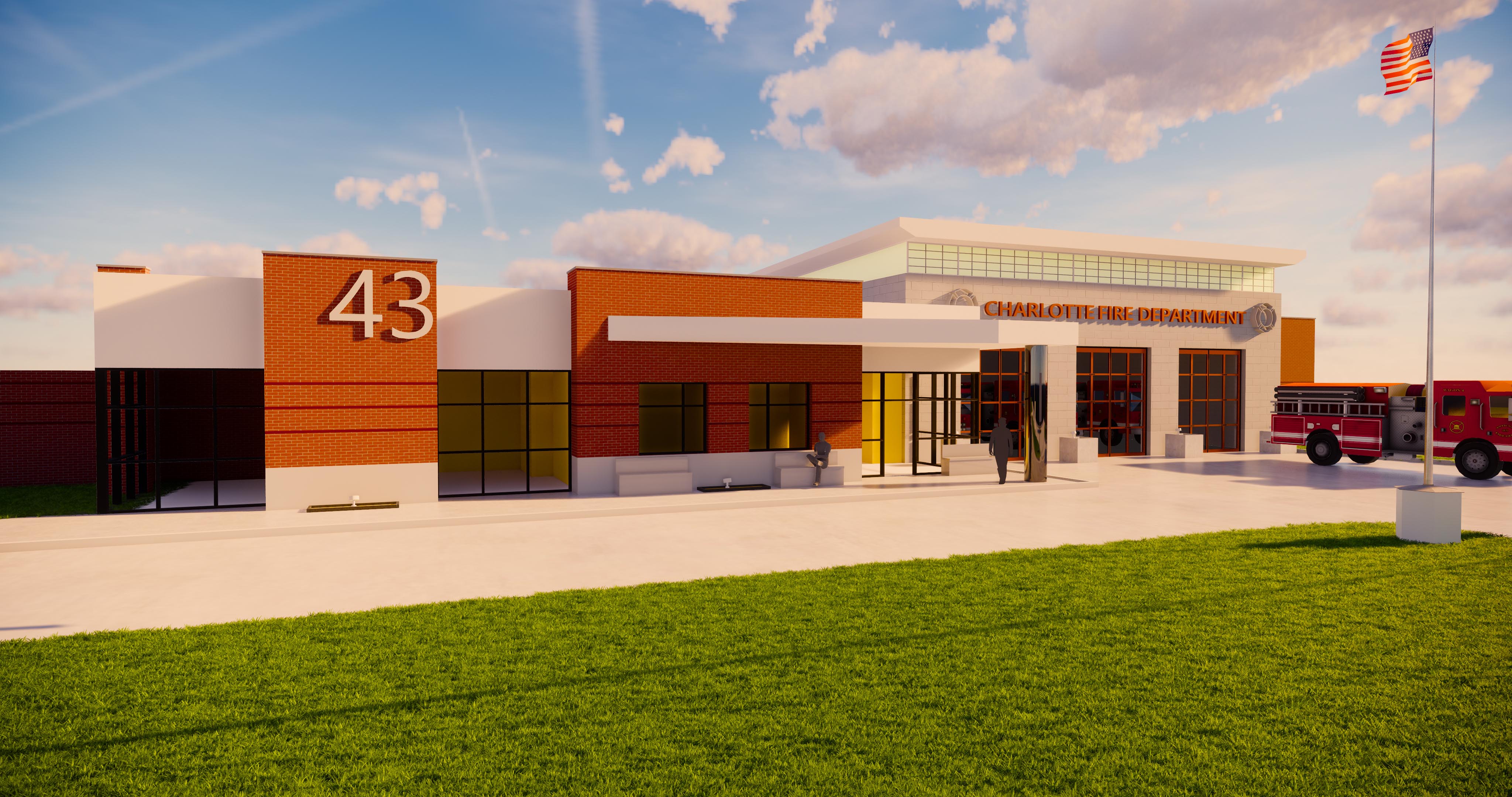 Charlotte Fire Station | boomerang-design