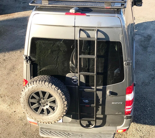 MOAB REAR LADDER with upgraded powder | METHOD VANS
