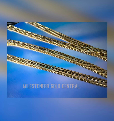 Japan style barbada chain thick cut | Milestone88 Gold