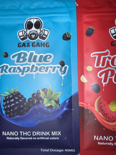40Mg THC Gas Gang Drink Mix | Coastal valley bud