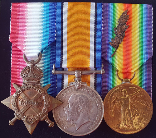 NZEF MiD Trio - 9/579 Capt. Howard | Zealandia Medals