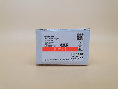 BASLER ACA1600-60GM | HYCO