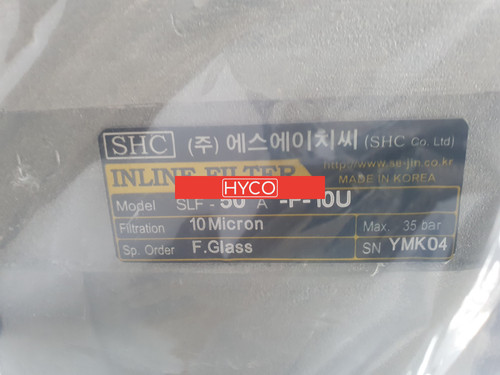 SHC FILTER SLF-50A-F-10U | HYCO