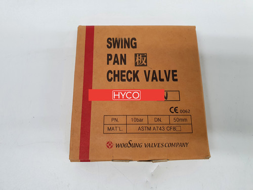 WOOSUNG CHECK VALVE SP22-N 50A | HYCO
