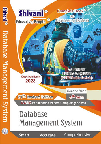 Database Management System (B.Tech 4th Sem IT 2023 Edition) | Shivani ...
