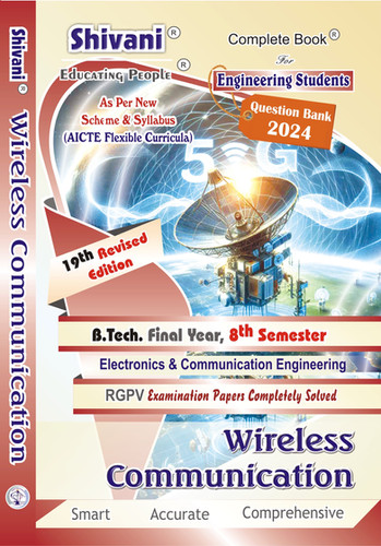 Wireless Communication (B.Tech 8th Sem EC 2024 Edition) | Shivani ...