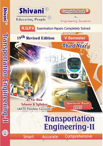 Transportation Engineering - II (B.Tech 5th Sem CE 2023 Edition ...