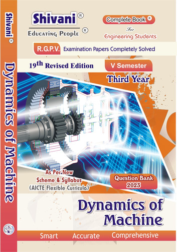 Dynamics of Machines (B.Tech 5th Sem ME 2023 Edition) | Shivani ...