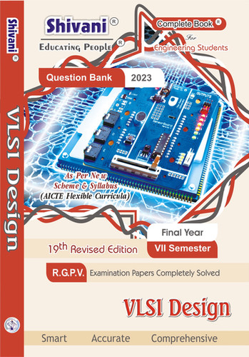 VLSI Design (B.Tech 7th Sem EC 2023 Edition) | Shivani Publications
